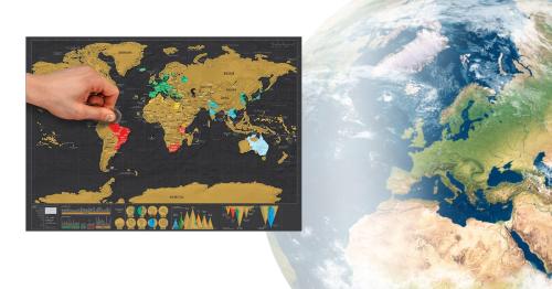 Scratch Map världskarta hittar du på Digideal.se